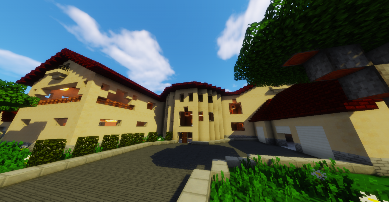 Spanish Style Mansion Minecraft Map