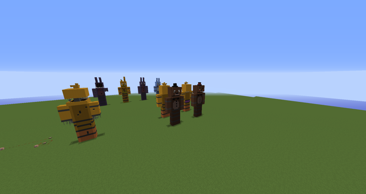 Five Nights at Freddy's Builds Minecraft Map