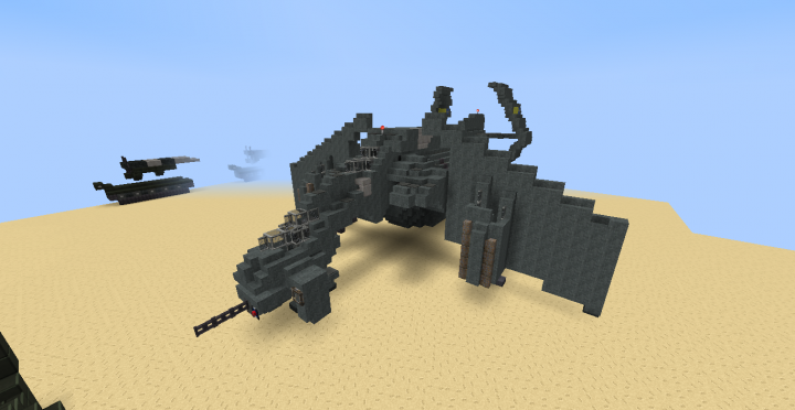 Crysis - MV-24H Vulture VTOL Minecraft Map