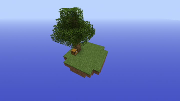 Custom Command Block Skyblock Minecraft Map