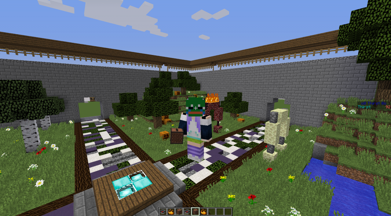 Small Faction spawn Minecraft Map