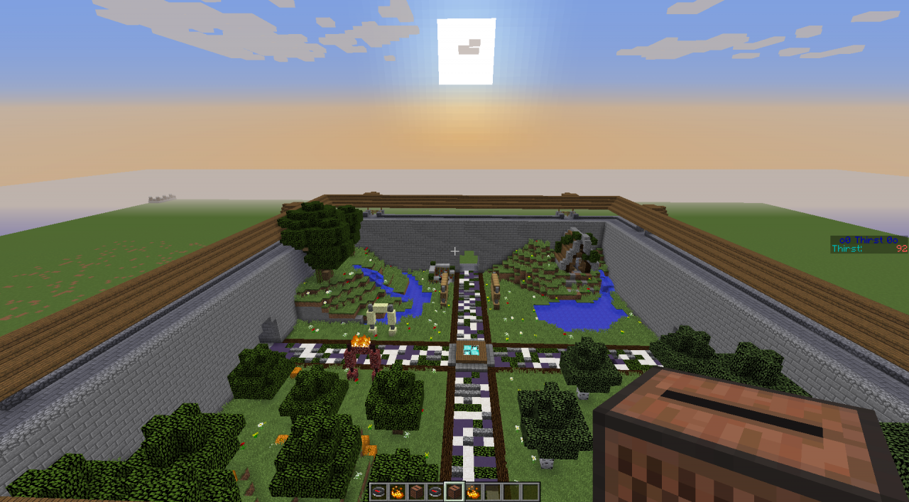 Small Faction spawn Minecraft Map