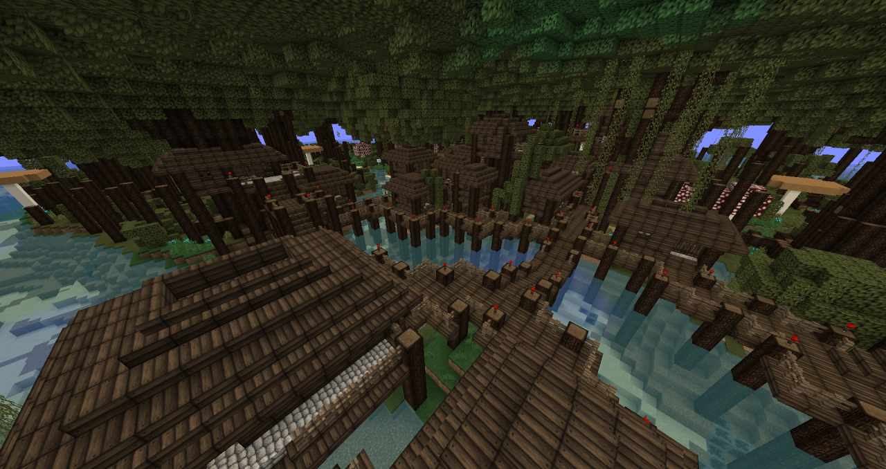 The Swamp Village [Terra Lacus] Minecraft Map
