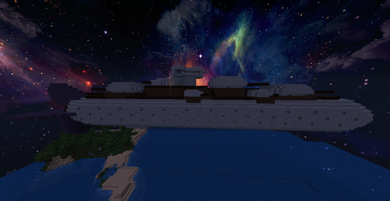 Gargantua Class Mk 3 Battleship/Republic Fleet Flagship Minecraft Map