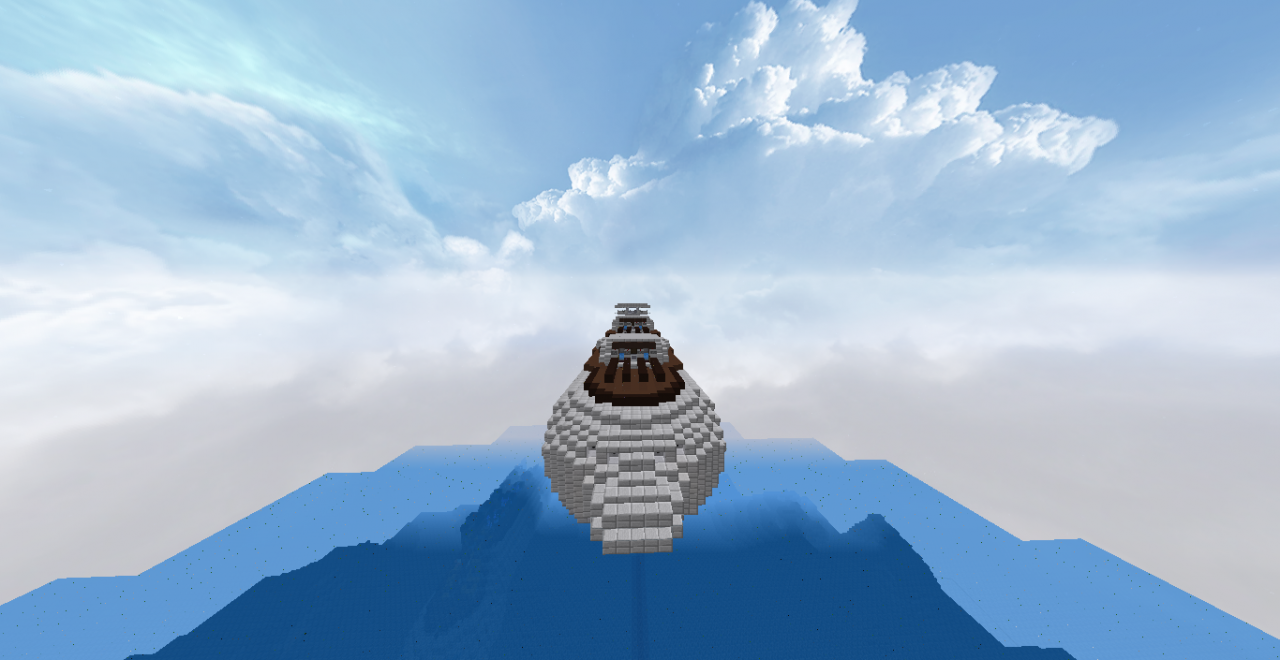 Gargantua Class Mk 3 Battleship/Republic Fleet Flagship Minecraft Map