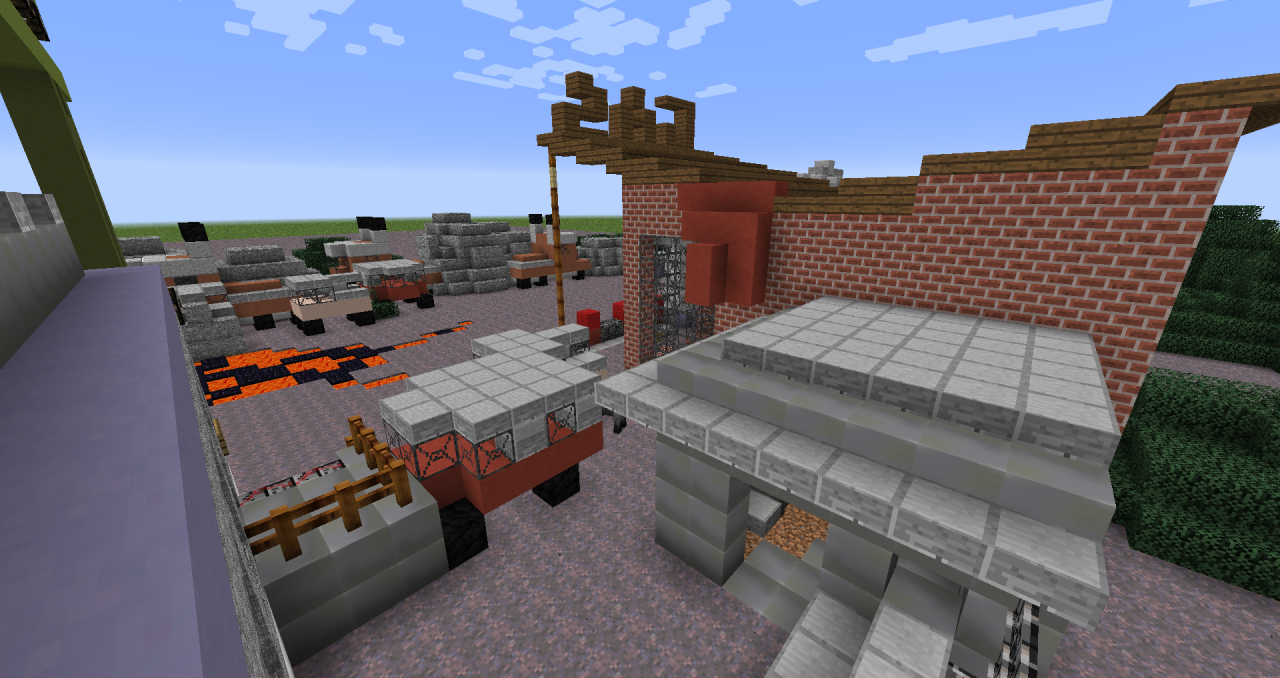 Diner Bo2 Zombies Minecraft Map