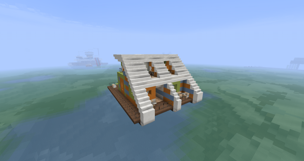 Houseboat Minecraft Map
