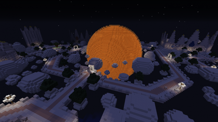 Cloud Acropolis Minecraft Map