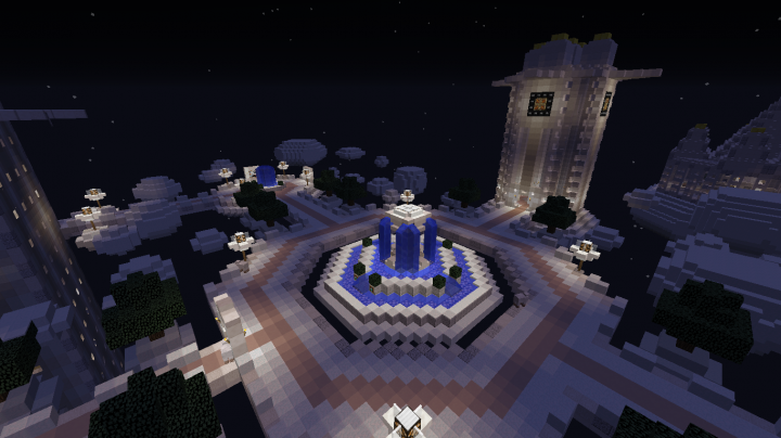 Cloud Acropolis Minecraft Map