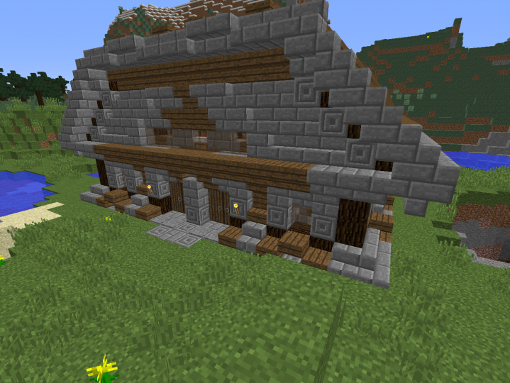 Big multipurpose building Minecraft Map