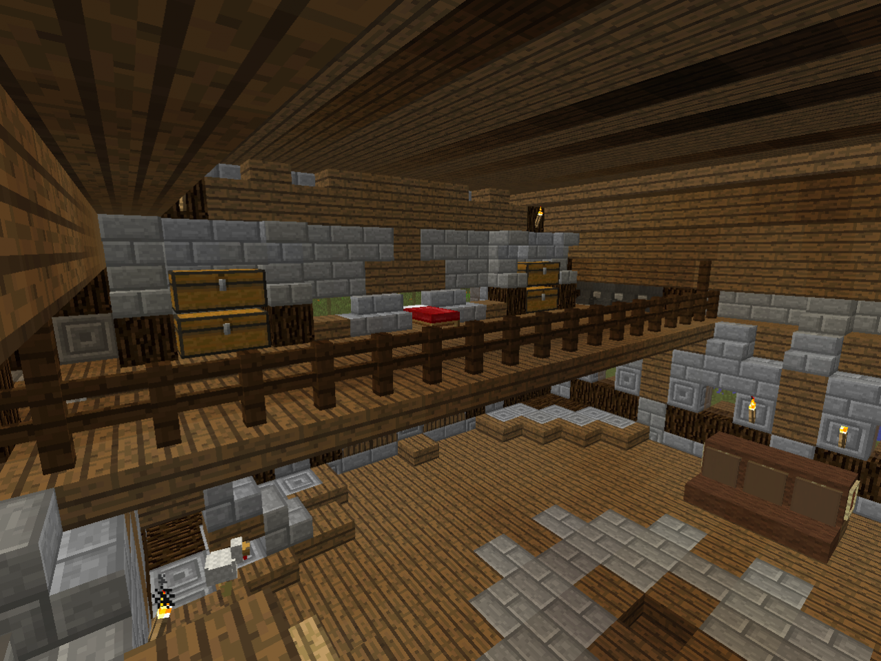 Big multipurpose building Minecraft Map