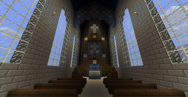 Dungeon : Snow-covered Castle Minecraft Map