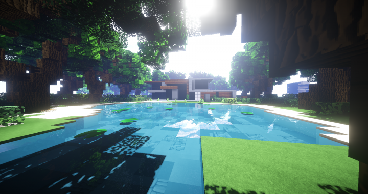 Sinbad Creek Modern House Minecraft Map