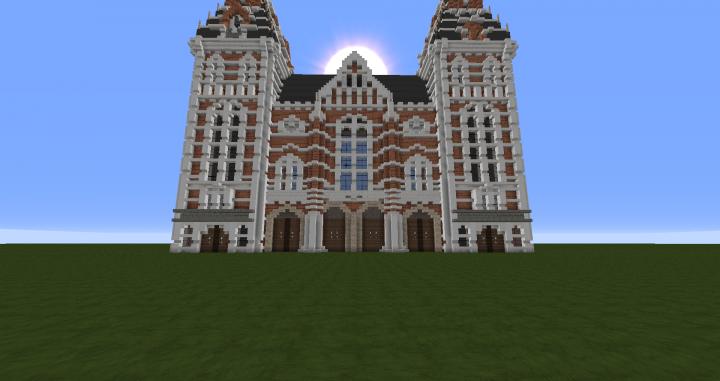 "Rijksmuseum" Amsterdam museum Minecraft Map