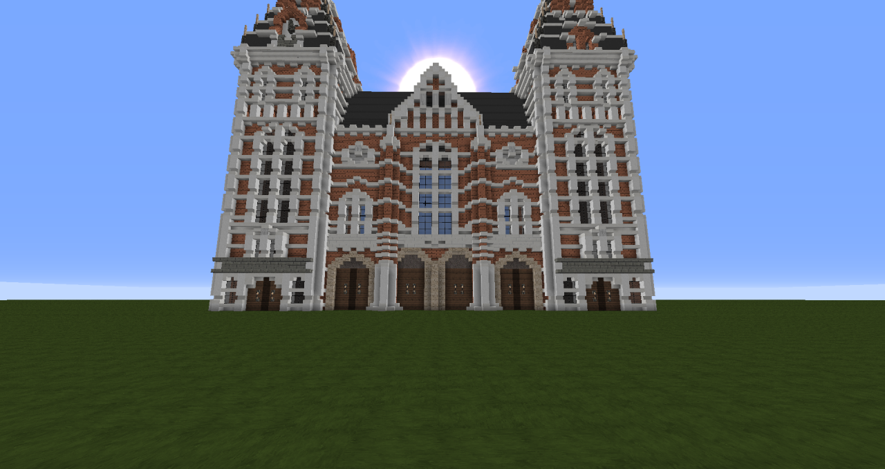 "Rijksmuseum" Amsterdam museum Minecraft Map