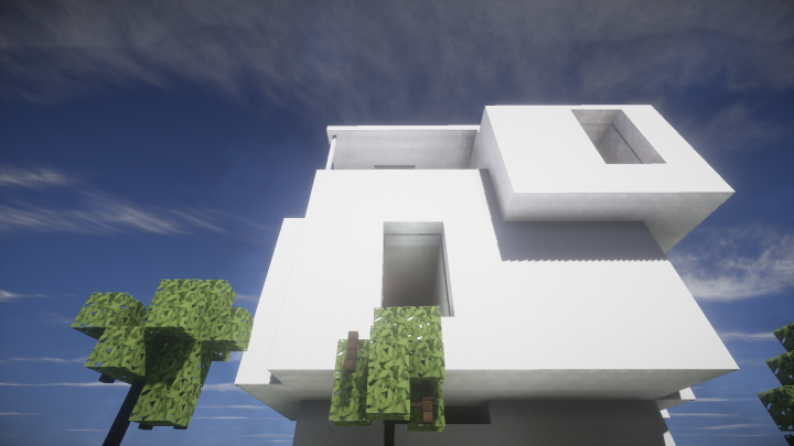 Cube on Cube House Minecraft Map