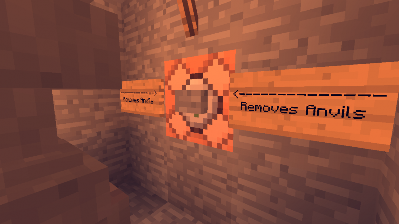 Flying Anvils! Minecraft Map