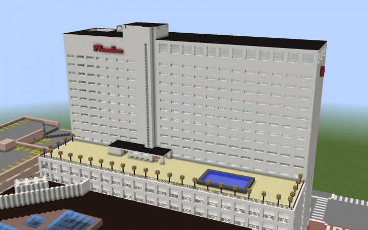 1:1 Scale of Indianapolis (WIP) Minecraft Map