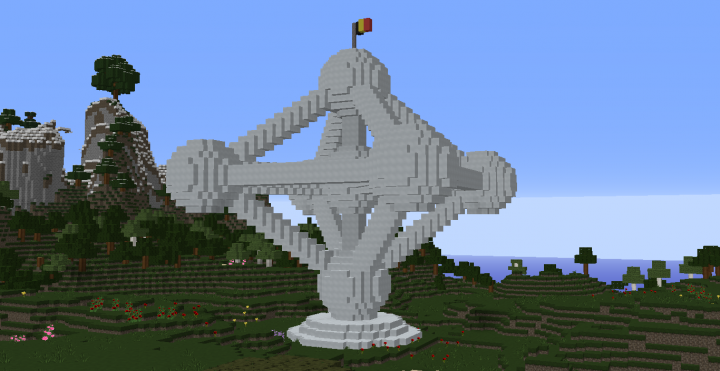 Belgium Atomium Minecraft Map