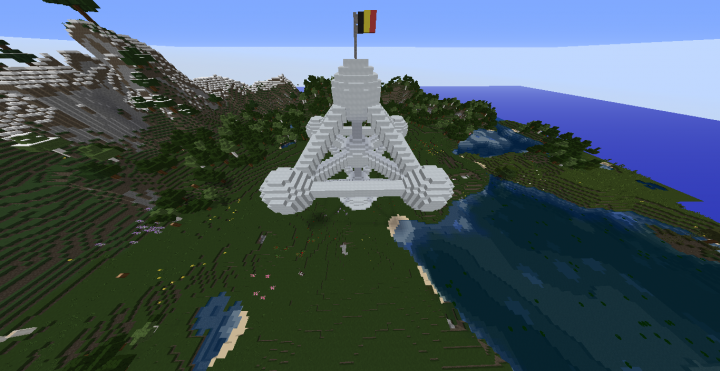 Belgium Atomium Minecraft Map