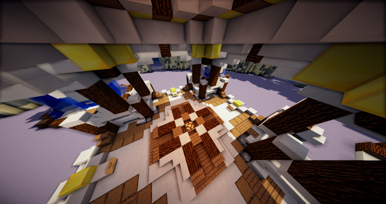 Quartz Kingdom (Hub/Spawn) - Team Rebound - Free use - By KingMC and Breezie_ Minecraft Map