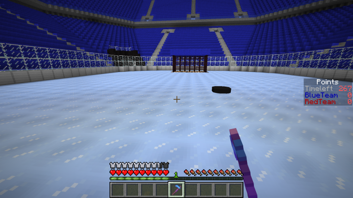 Ice Hockey minigame 1.9.2 Minecraft Map