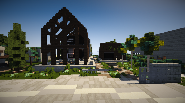 the essence of open plan | marijuana farm | WoK Minecraft Map