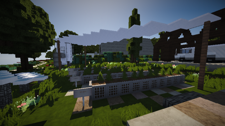 the essence of open plan | marijuana farm | WoK Minecraft Map