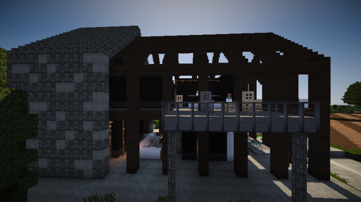 the essence of open plan | marijuana farm | WoK Minecraft Map