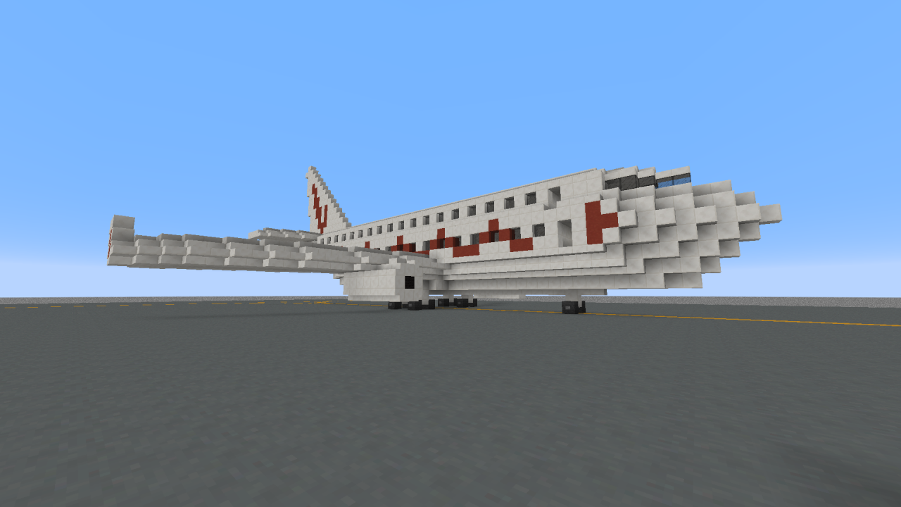 Small modern airport Minecraft Map