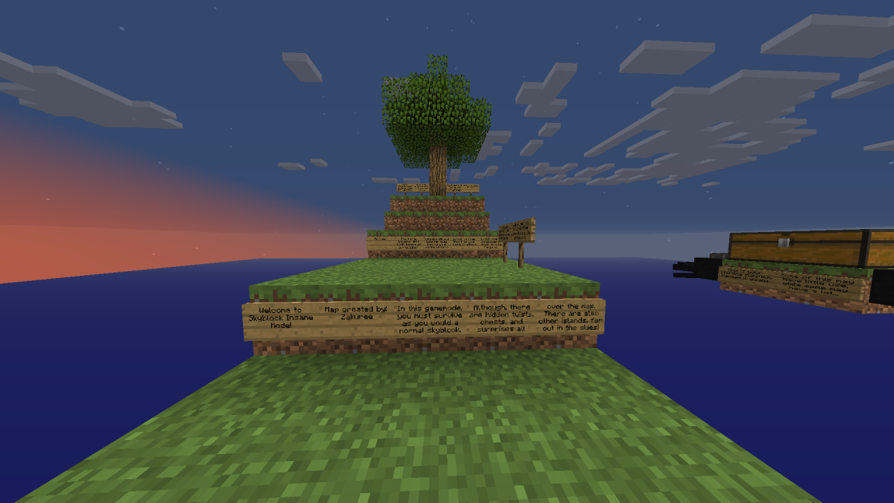 Skyblock - INSANE MODE Minecraft Map