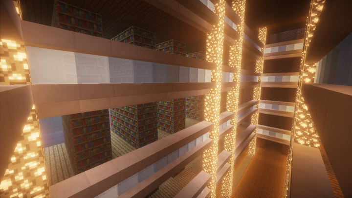 Library Minecraft Map