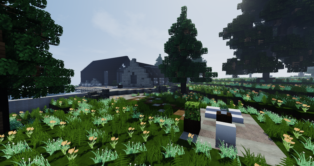 Modern Barn | Modern House Minecraft Map