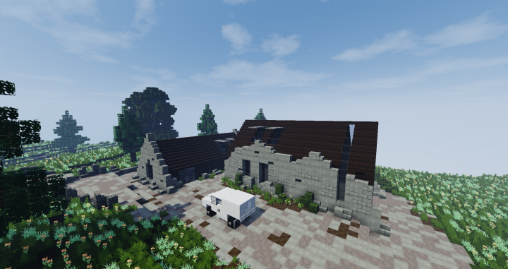 Modern Barn | Modern House Minecraft Map