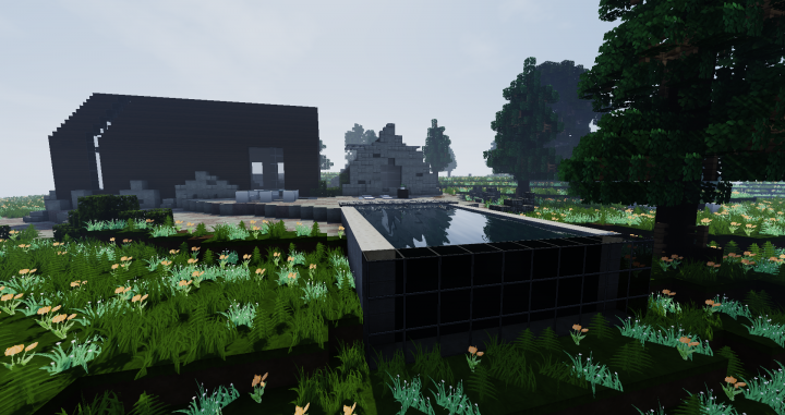 Modern Barn | Modern House Minecraft Map