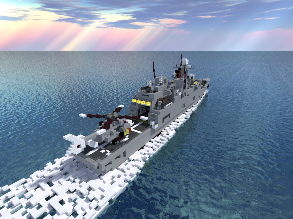 Antártida Class Corvette CPC-150 Minecraft Map