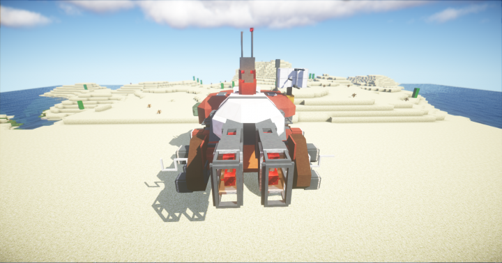 Gaalsien Assault railgun "Chimera" |Homeworld| Minecraft Map