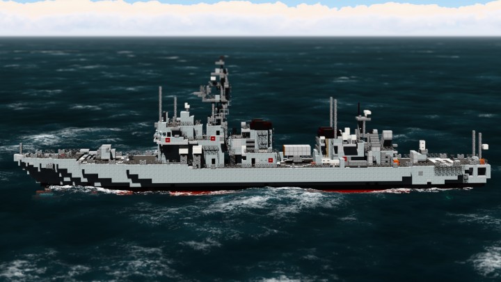 JMSDF Abukuma class [1:1 scale] Minecraft Map