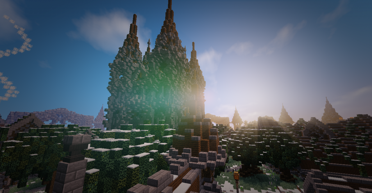 Epic Medieval Faction Spawn Minecraft Map