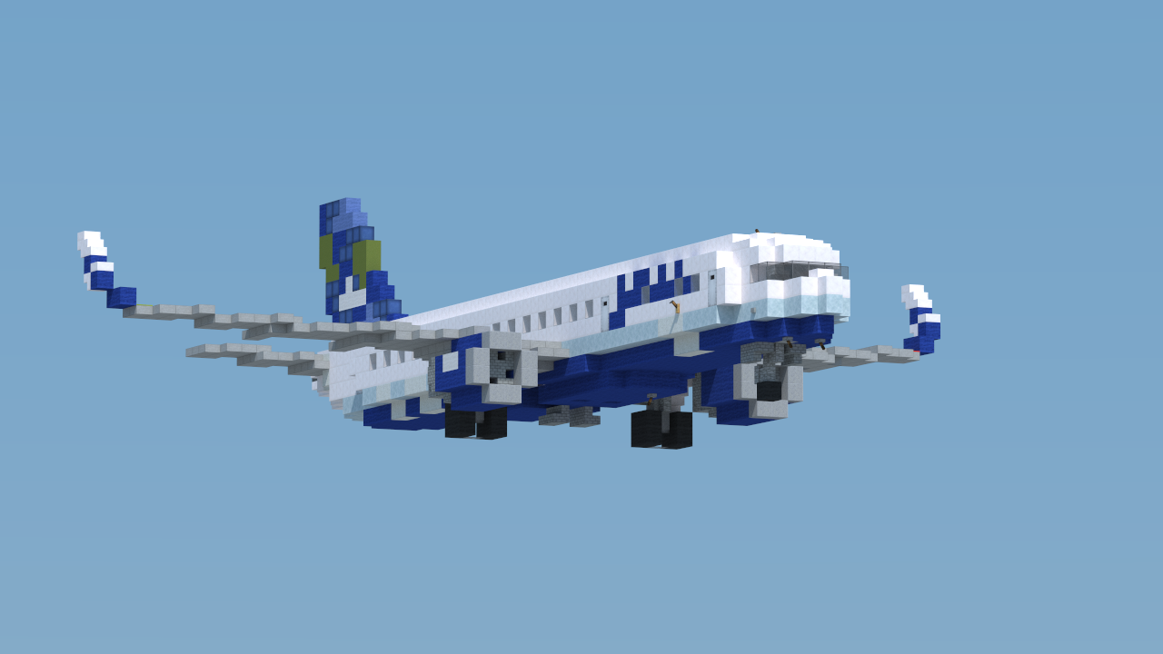Airbus A321 [Aerospace³] Minecraft Map