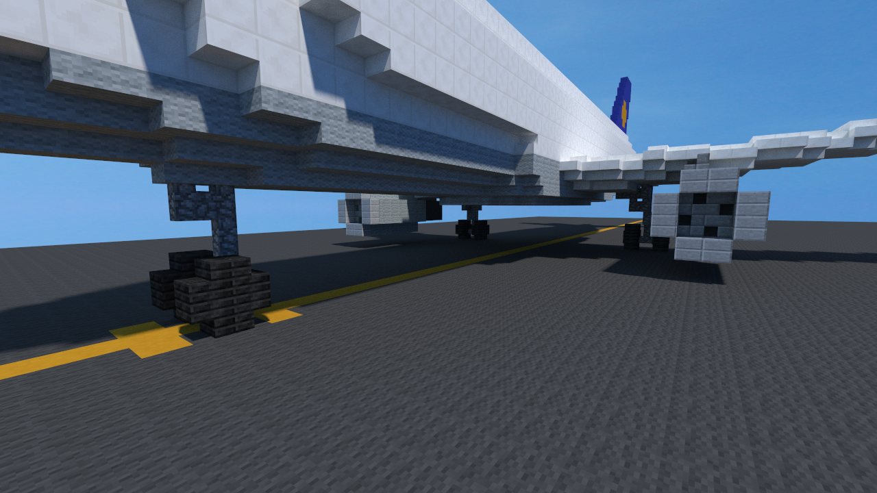 Airbus A320 - 2:1 scale Minecraft Map