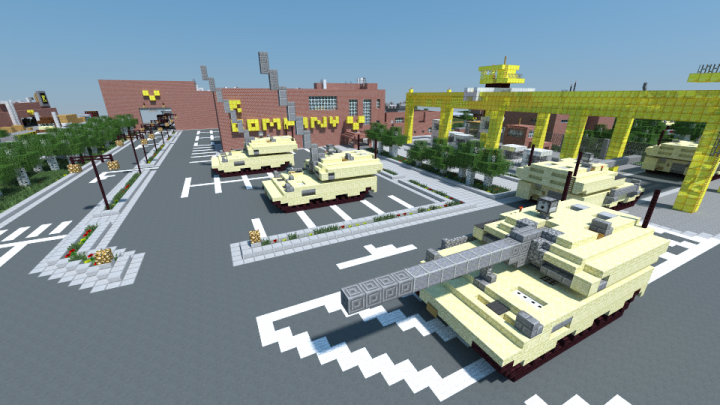 Panzerhaubitze 2000 Minecraft Map