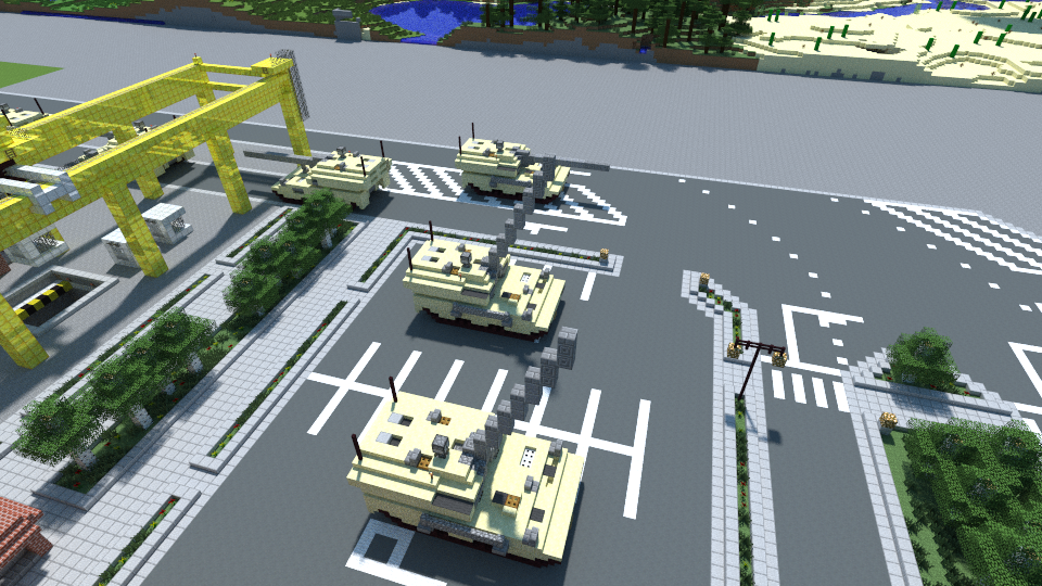 Panzerhaubitze 2000 Minecraft Map
