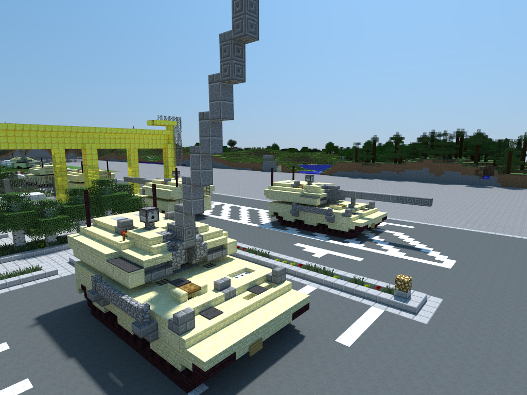 Panzerhaubitze 2000 Minecraft Map