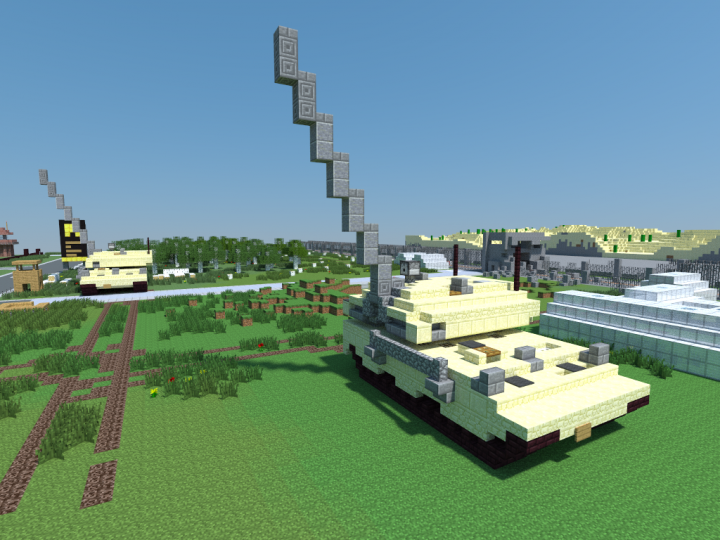 Panzerhaubitze 2000 Minecraft Map