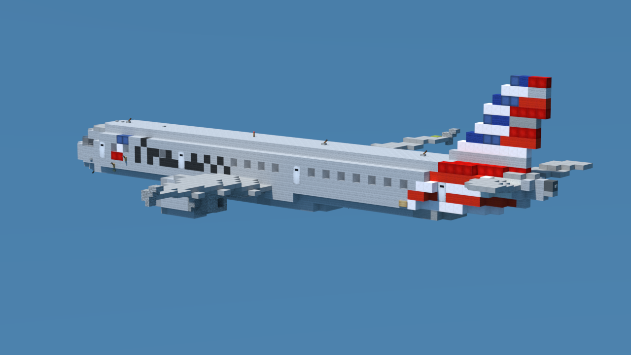 Airbus A321 [Aerospace³] Minecraft Map