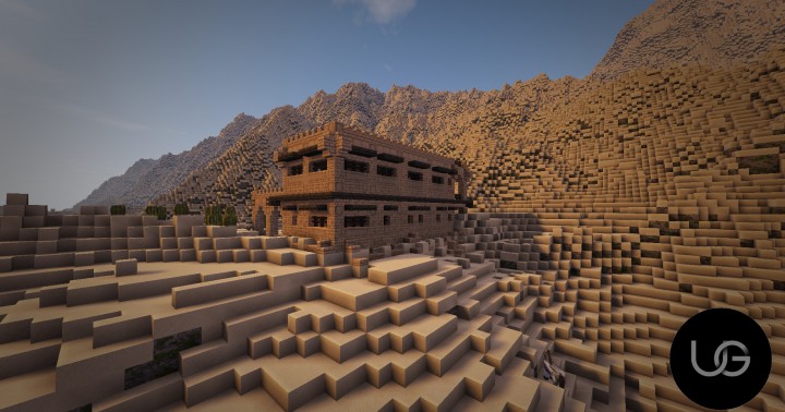 Arabic | Desert House Minecraft Map