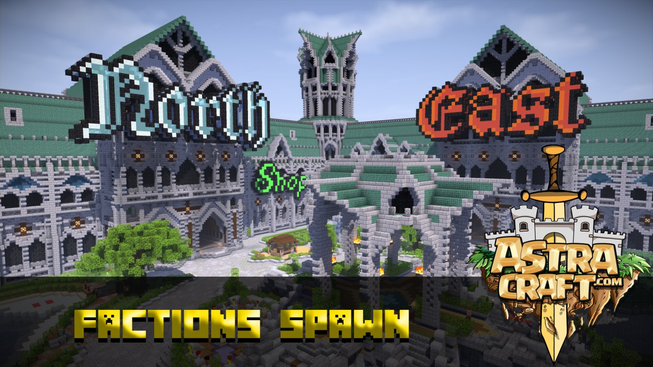ASTRACRAFT Factions PvP // Vote for Crates // MCMMO // Kits // Custom ...