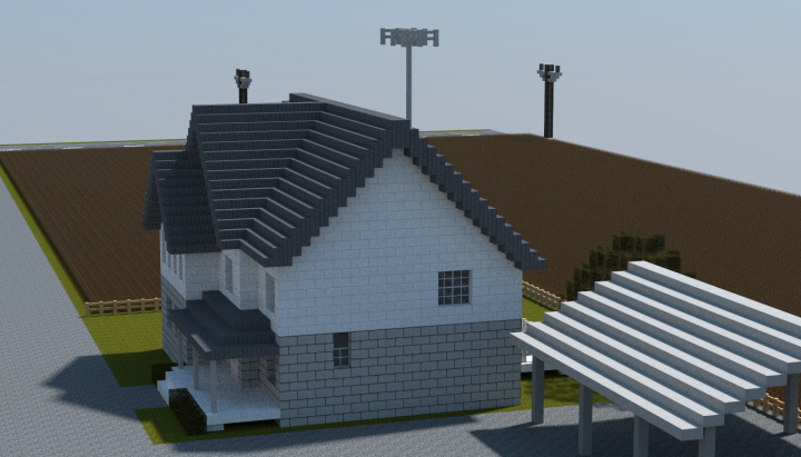 American Style Wheat Farm Minecraft Map