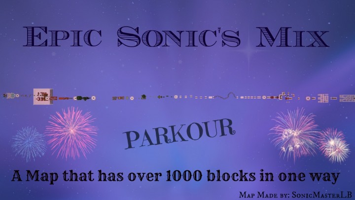 Epic Sonic's Mix (ESM) Parkour Map Minecraft Map